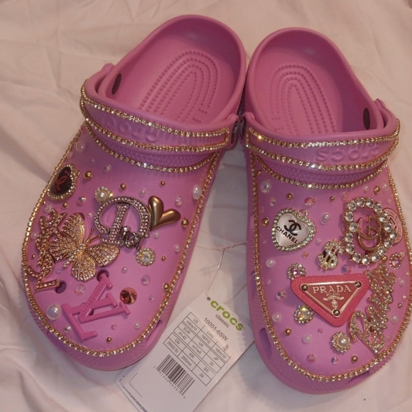 CROCS | Shoes | Blinged Out Crocs | Poshmark